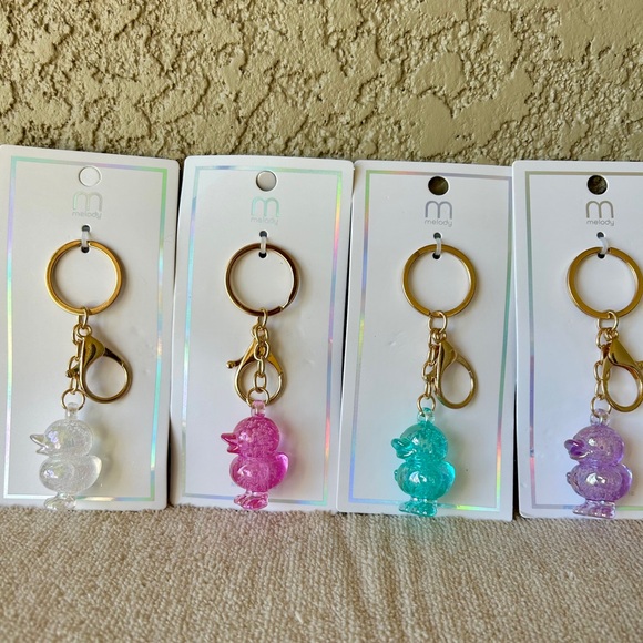 Source Unknown | Accessories | Each Colorful Duck Keychains | Poshmark